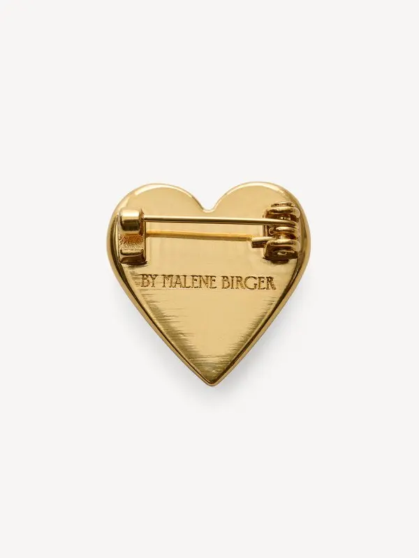 BY MALENE BIRGER Novas Heart Brooch