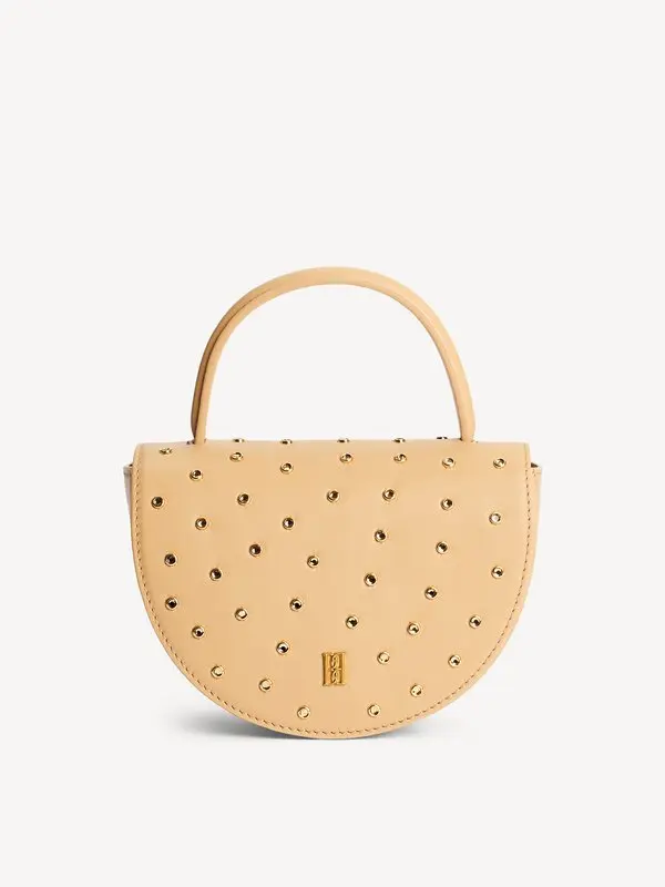 BY MALENE BIRGER Cebelli Leather Bag - Dark Sand