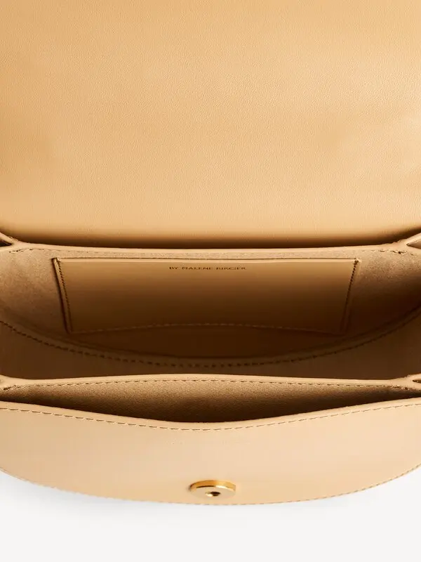 BY MALENE BIRGER Cebelli Leather Bag - Dark Sand