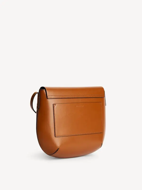 BY MALENE BIRGER Maellon Leather Shoulder Bag - Toasted Coconut