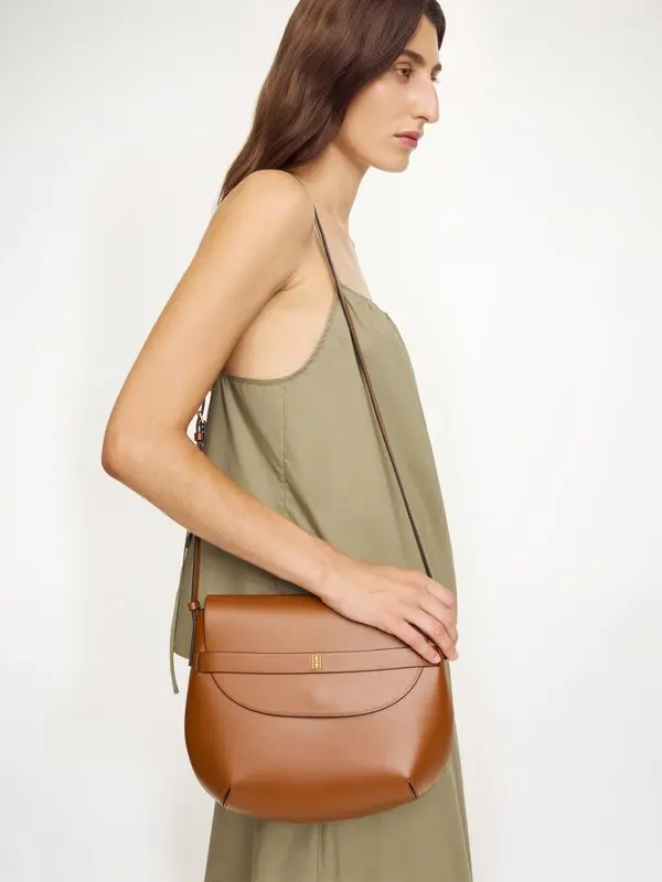 BY MALENE BIRGER Maellon Leather Shoulder Bag