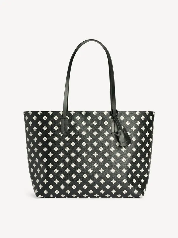 BY MALENE BIRGER Abigail Printed Tote Bag - Cream - 01c