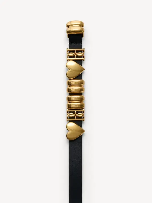 BY MALENE BIRGER Ounlas Leather Belt - Black