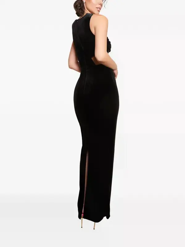 IMROSKA Cleopatra Cut-out Strapless Maxi Dress