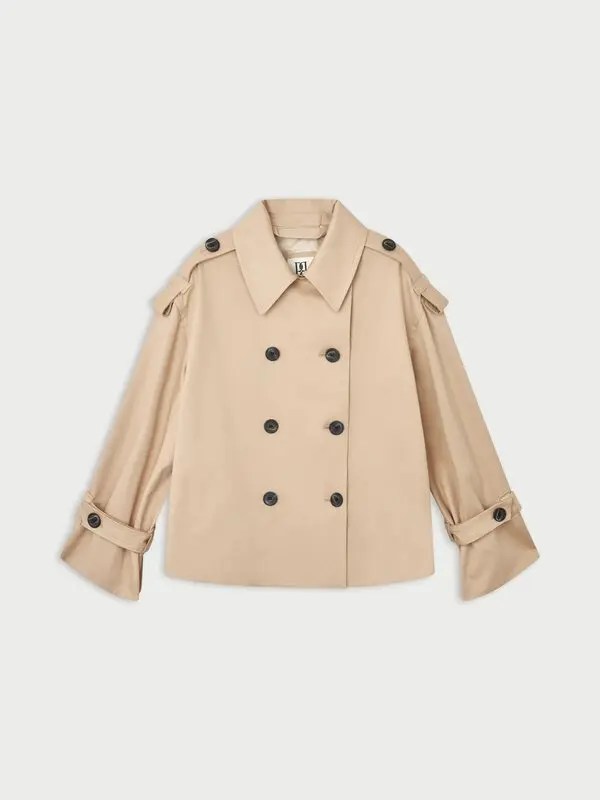 BY MALENE BIRGER Alisandra Trench Jacket - Warm Sand