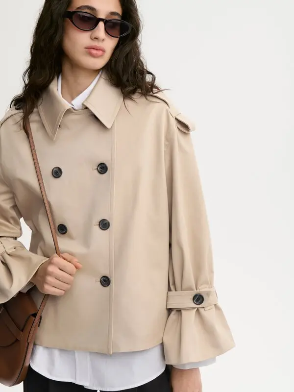 BY MALENE BIRGER Alisandra Trench Jacket - Warm Sand