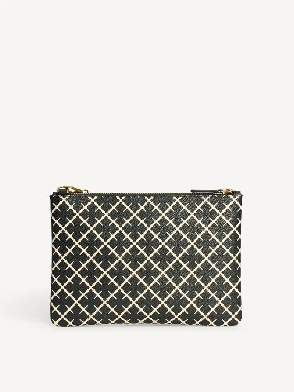 BY MALENE BIRGER Ivy Printed Clutch - Black