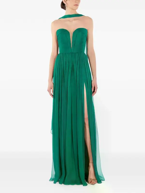 IMROSKA Iris Strapless Maxi Dress