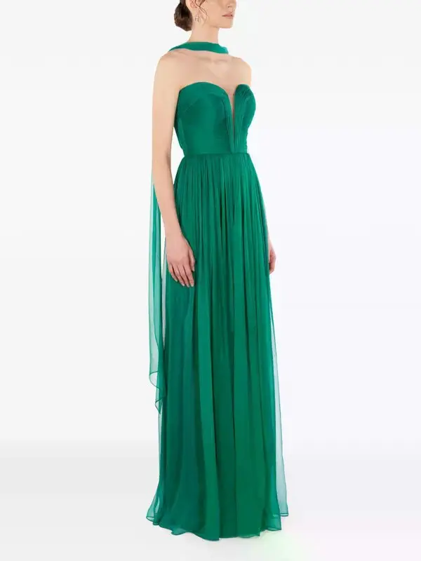 IMROSKA Iris Strapless Maxi Dress