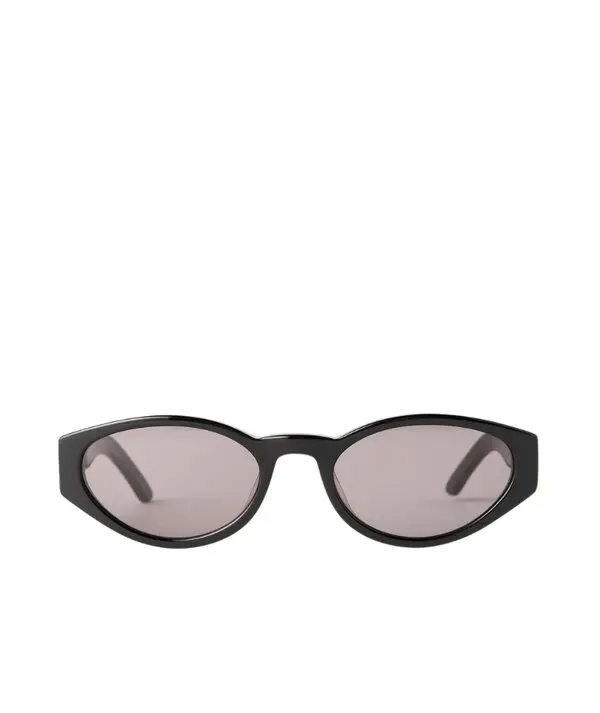 BY MALENE BIRGER Myla Oval Sunglasses - Black