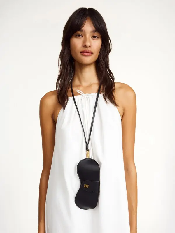 BY MALENE BIRGER Aya Sunny Sunglasses Case - Black | Editorialist