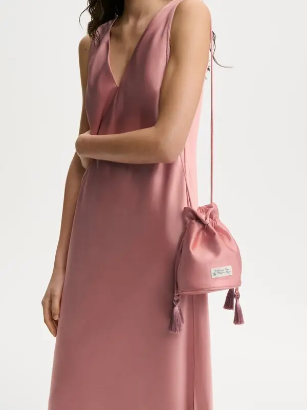 BY MALENE BIRGER Landinna Satin Bucket Bag