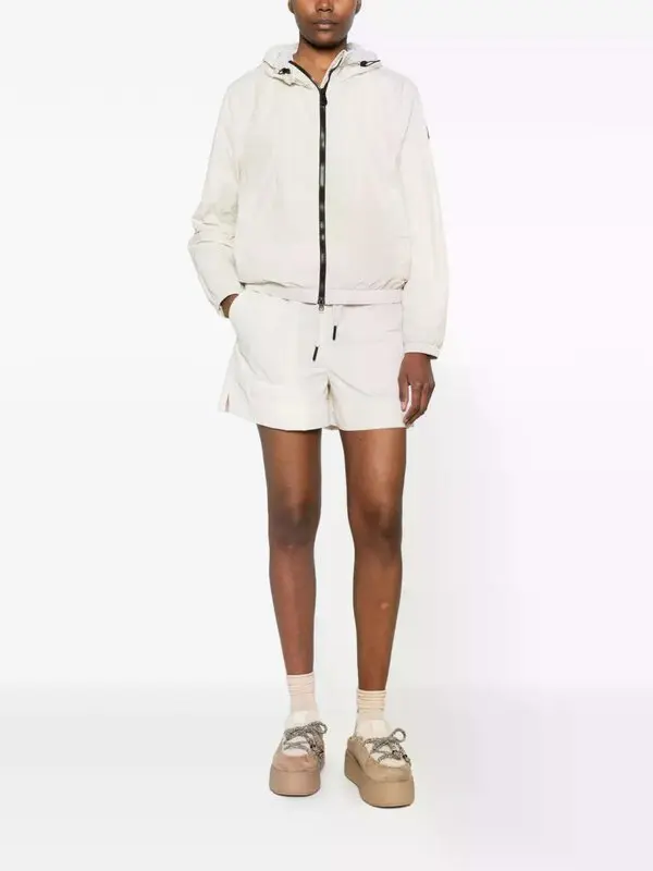 Moncler Logo-patch Drawstring Shorts