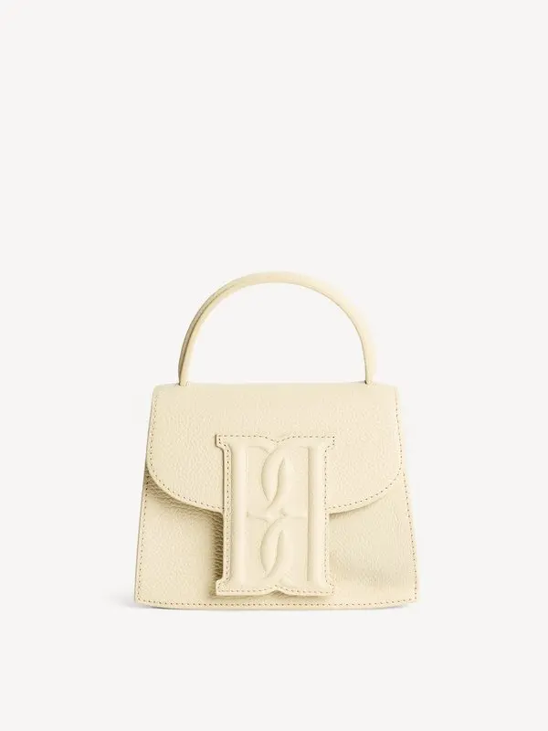BY MALENE BIRGER Leather Top-handle Shoulder Bag - Vanilla Cream