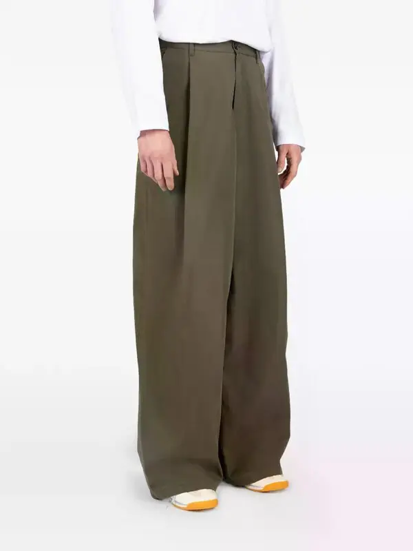 SOCIETE ANONYME Pleated Trousers - Green