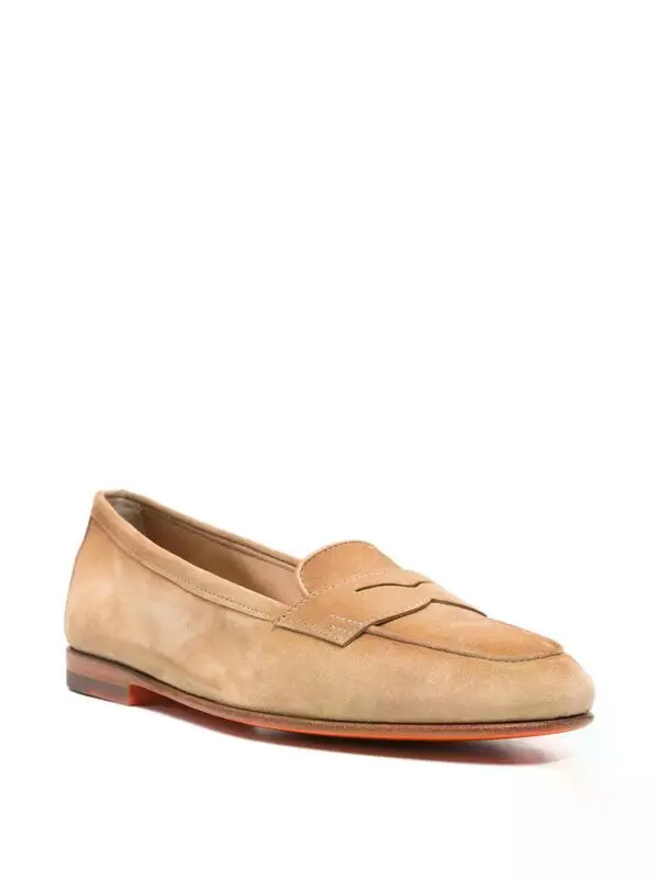 Santoni Penny Loafers