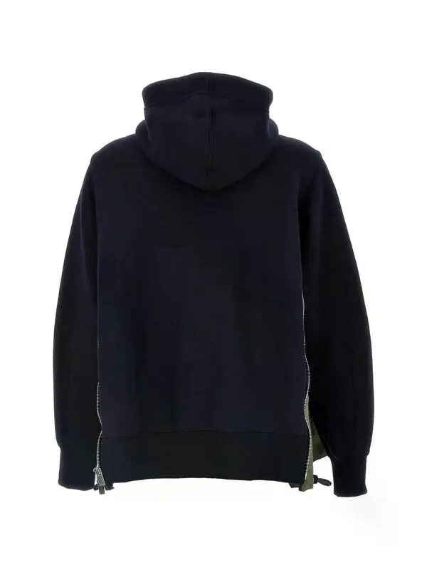 Sacai Sponge Zip Hoodie