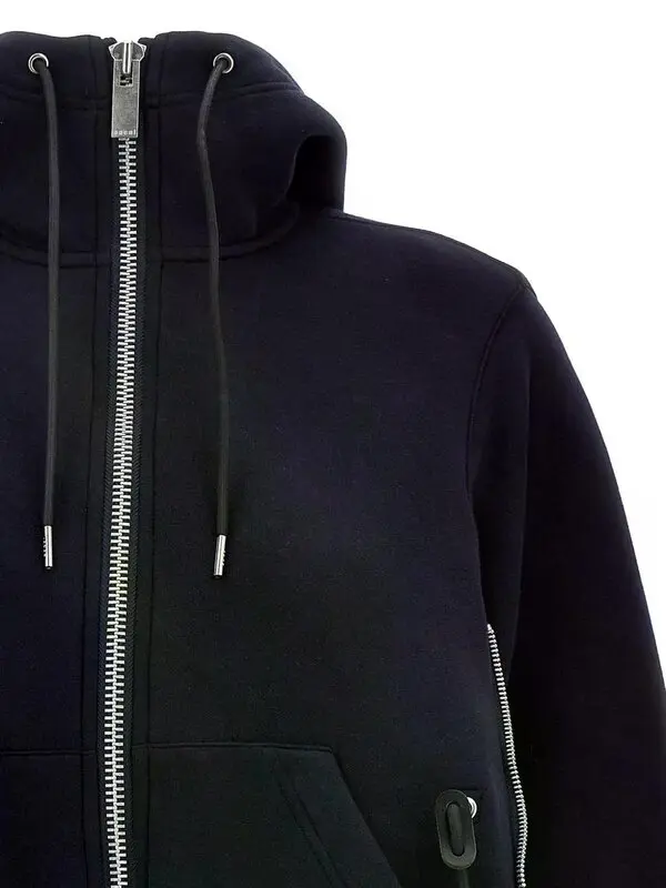 Sacai Sponge Zip Hoodie