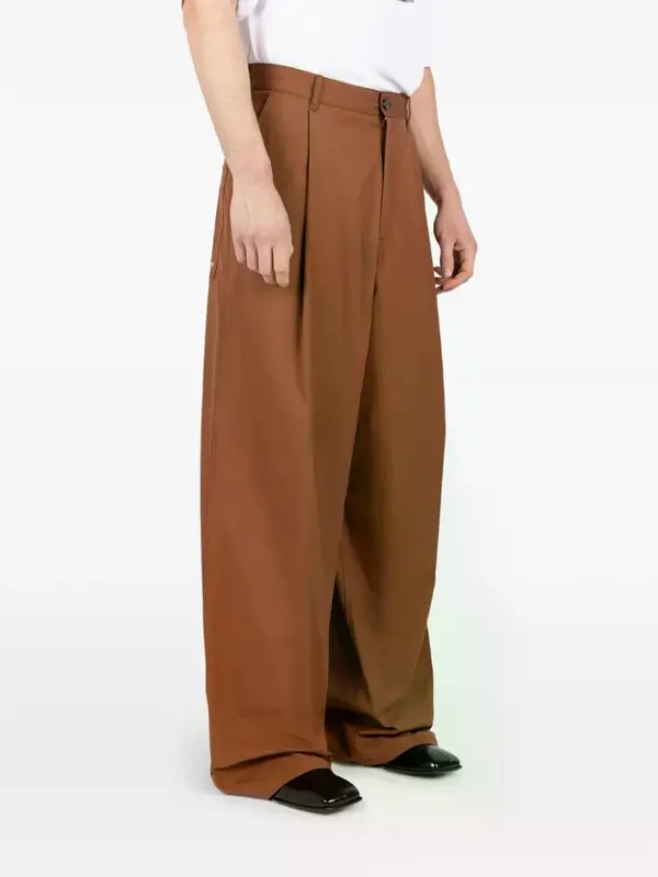 SOCIETE ANONYME Pleated Wide Leg Trousers
