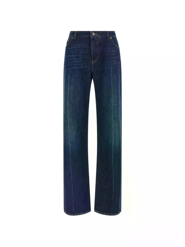 Dolce & Gabbana Stone-washed Low-rise Jeans