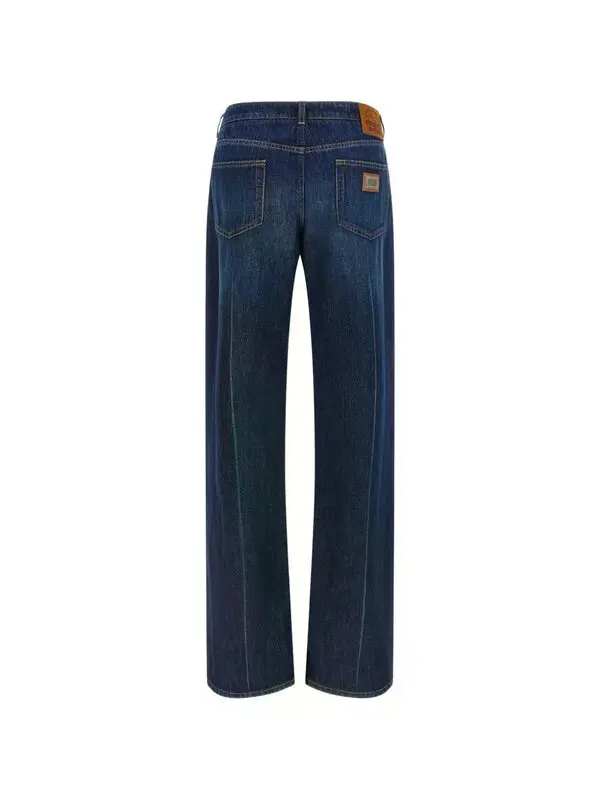 Dolce & Gabbana Stone-washed Low-rise Jeans