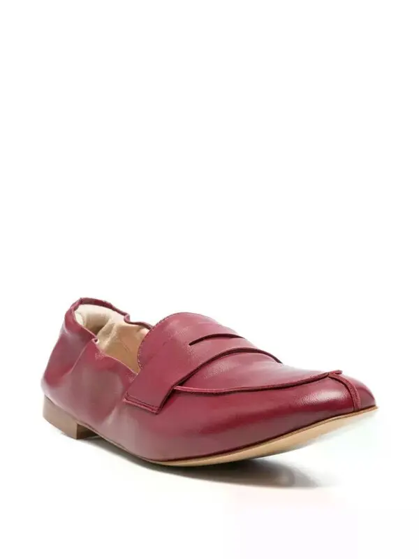 P.a.r.o.s.h Penny Slot Loafers - Red