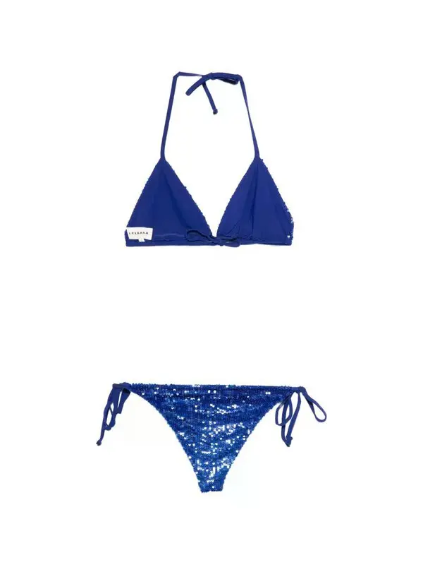 P.a.r.o.s.h Sequin-embellishment Bikini Set