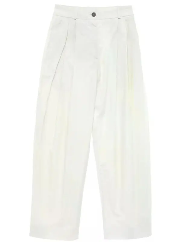 Studio Nicholson Pleat-detail Straight-leg Trousers