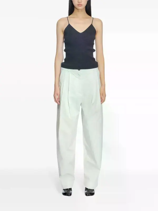 Studio Nicholson Pleat-detail Straight-leg Trousers