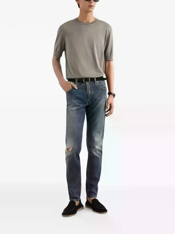 Dolce & Gabbana Faded-effect Denim Jeans
