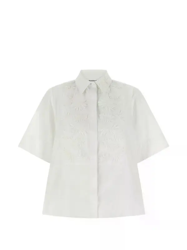 P.a.r.o.s.h Cubo 26 Embroidered Shirt