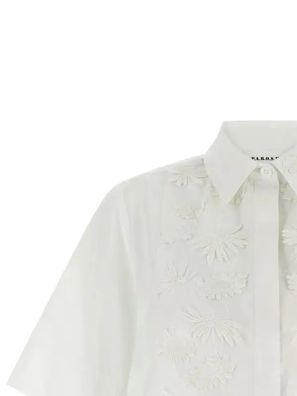 P.a.r.o.s.h Cubo 26 Embroidered Shirt