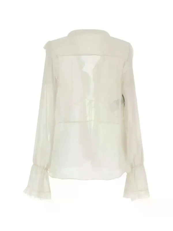 Alberta Ferretti Ruffled-design Blouse