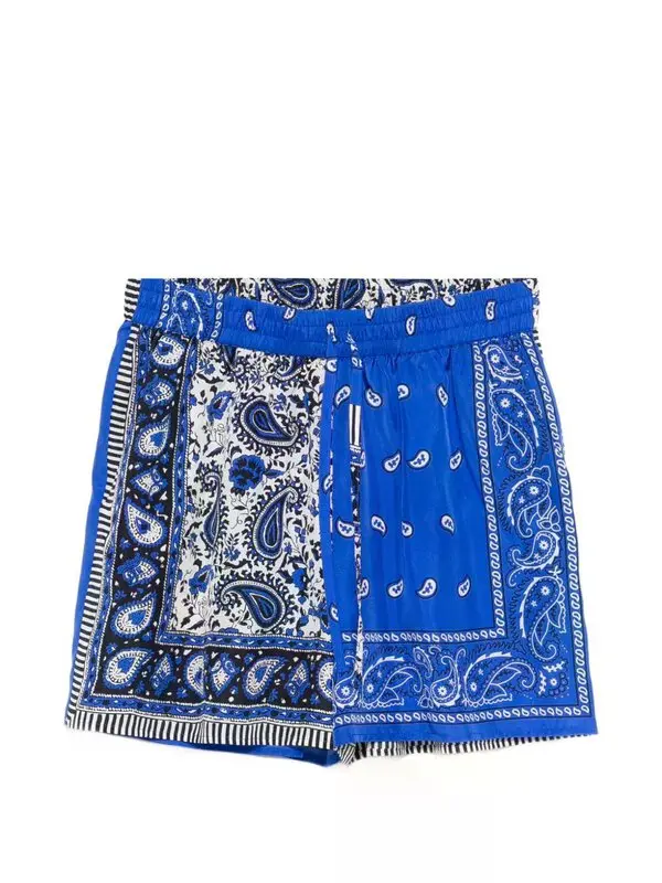 P.a.r.o.s.h Paisley Print Shorts