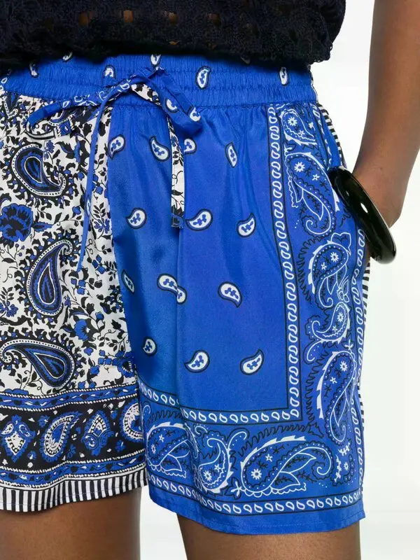 P.a.r.o.s.h Paisley Print Shorts