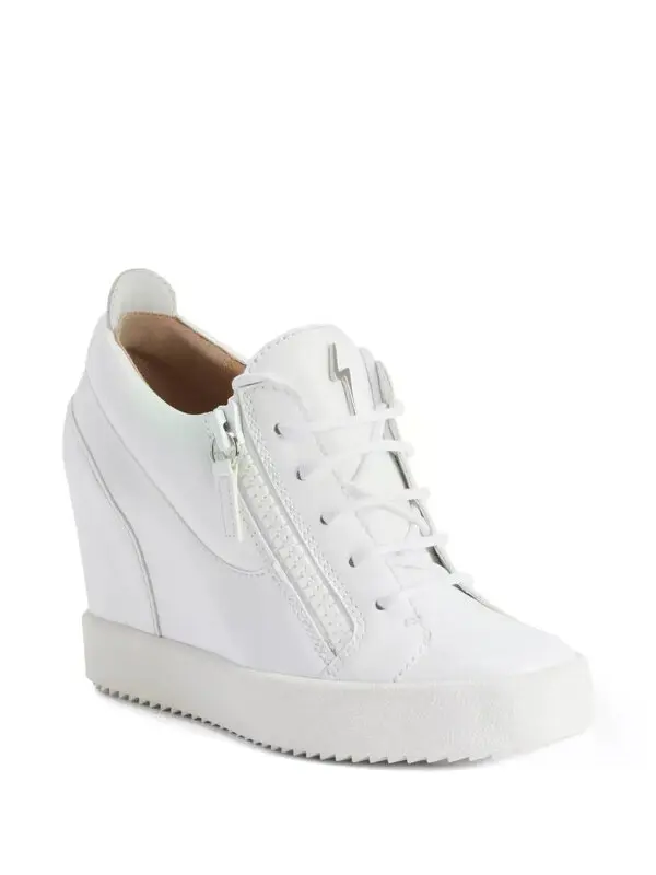 GIUSEPPE ZANOTTI Lace-up Wedge Sneakers