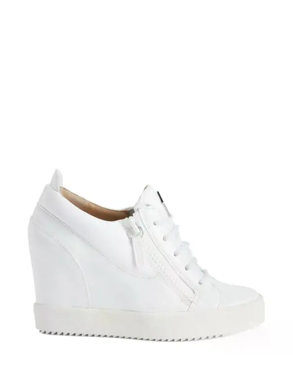 GIUSEPPE ZANOTTI Lace-up Wedge Sneakers