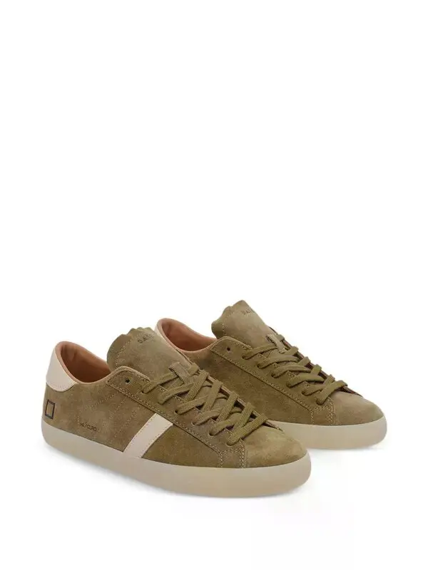 D.a.t.e. Hill Low Round-toe Sneakers - Green