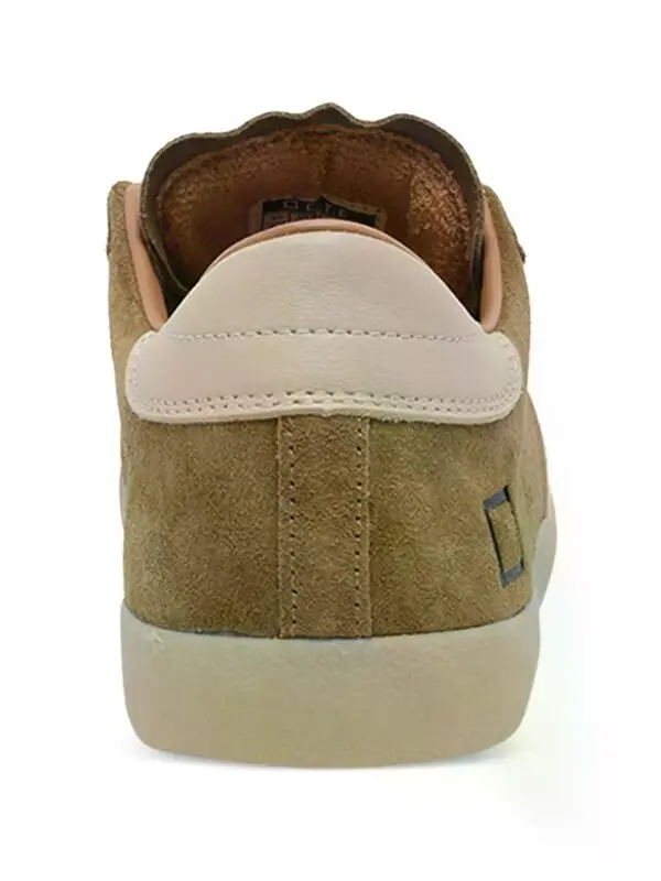 D.a.t.e. Hill Low Round-toe Sneakers - Green