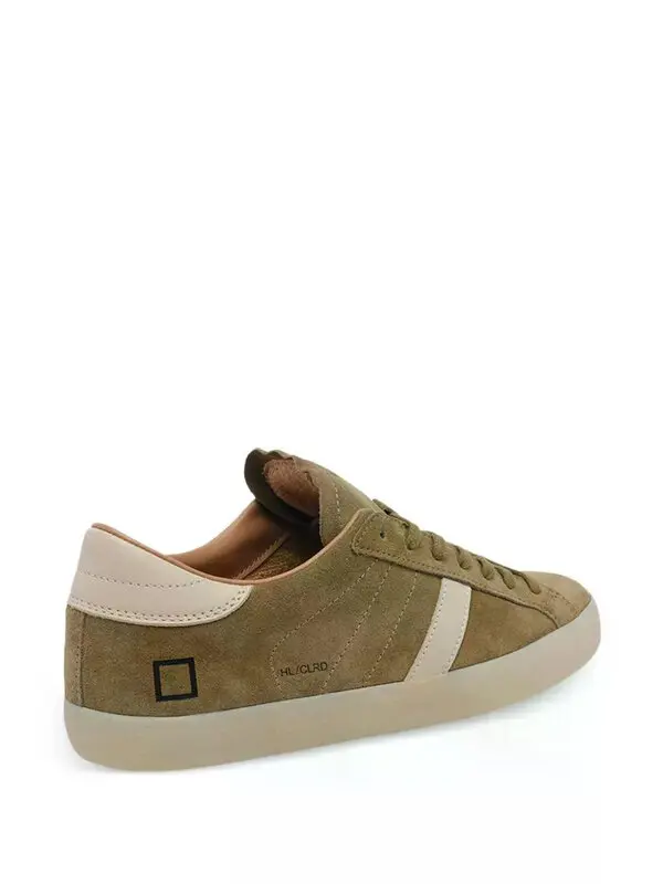 D.a.t.e. Hill Low Round-toe Sneakers - Green