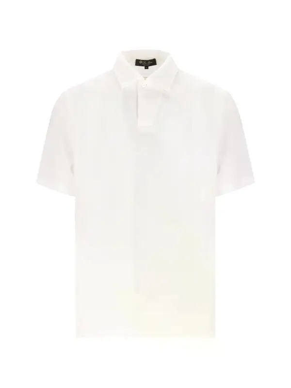 Loro Piana Short-sleeve Cotton Polo Shirt