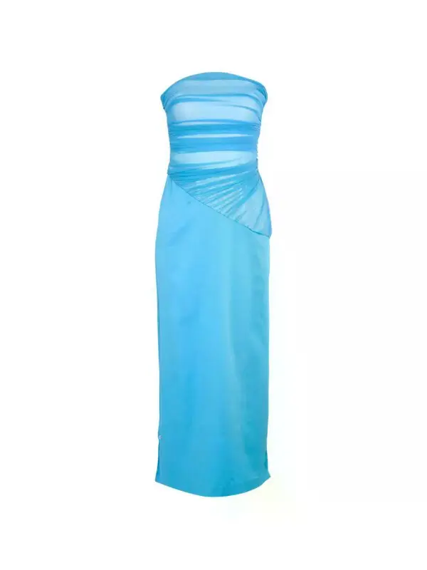 Significant Other Aryn Strapless Ruched Maxi Dress