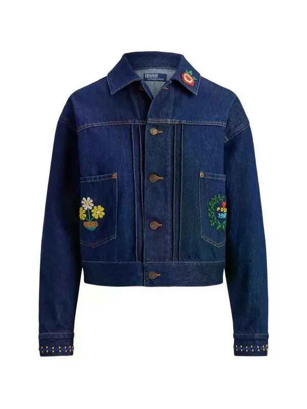 Polo Ralph Lauren Bead-embellished Denim Jacket
