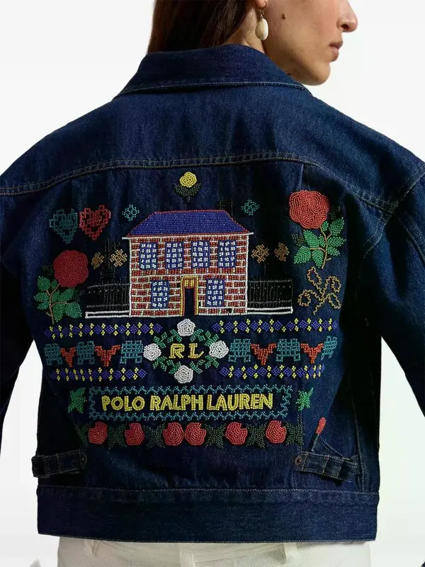 Polo Ralph Lauren Bead-embellished Denim Jacket