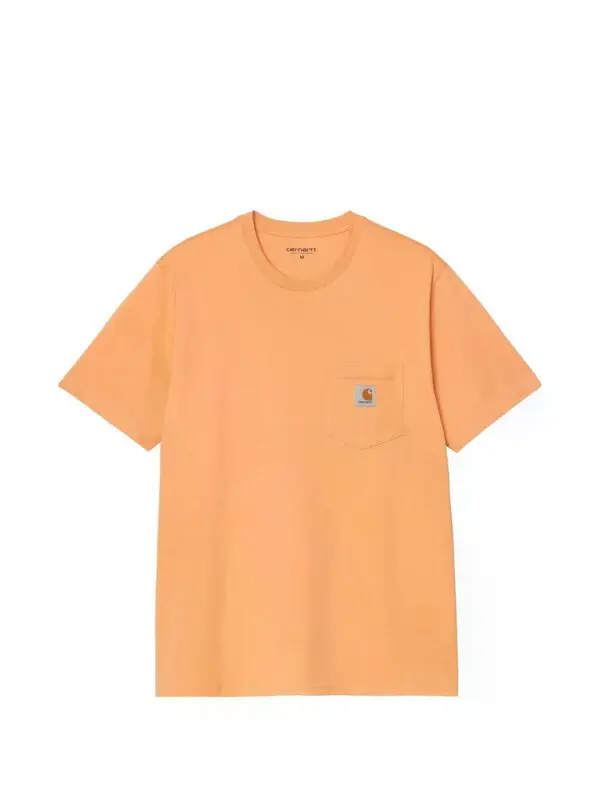 Carhartt Work In Progress Pocket Cotton T-shirt - Orange