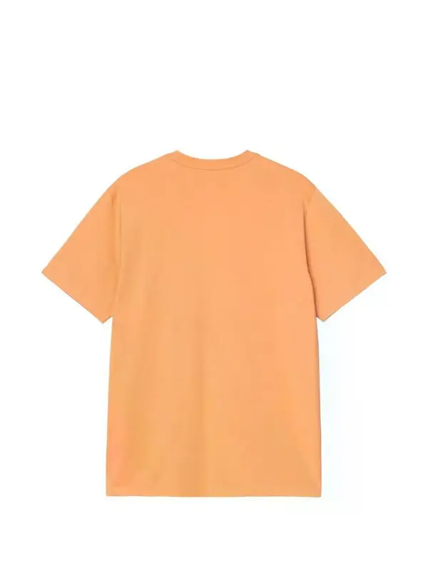 Carhartt Work In Progress Pocket Cotton T-shirt - Orange