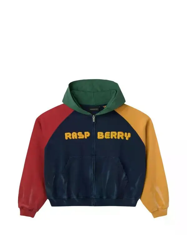 GV GALLERY Colour-block Zip-up Hoodie