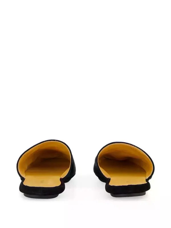 TOM FORD Flat Leather Slippers
