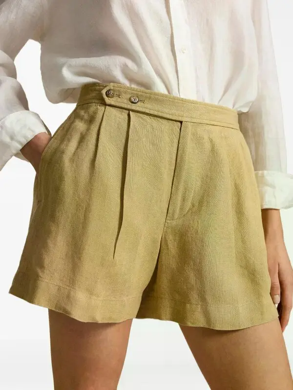Polo Ralph Lauren Rae Pleated Shorts