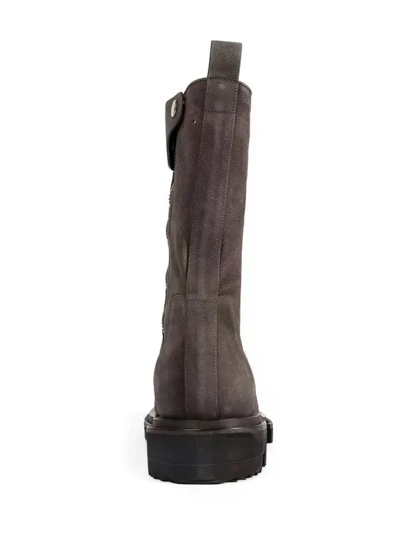 Rick Owens Gabe Creeper Boots - Brown
